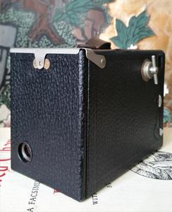 Antique Ansco No 2 Box Camera | Crescent Moon Antiques and Salvage